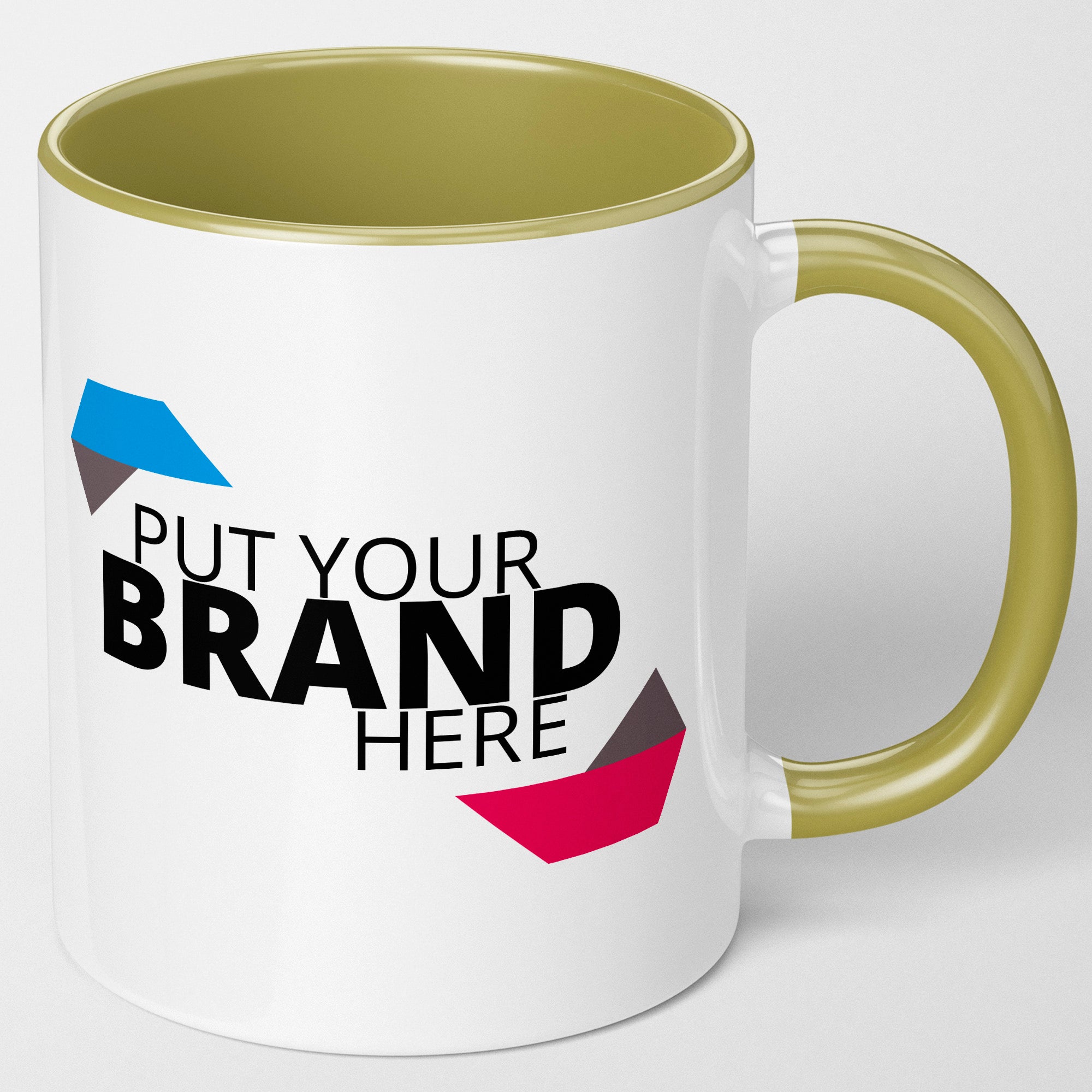 Branded Mugs (Yellow) - Fully Inclusive Pricing Full Colour Both Sides ...