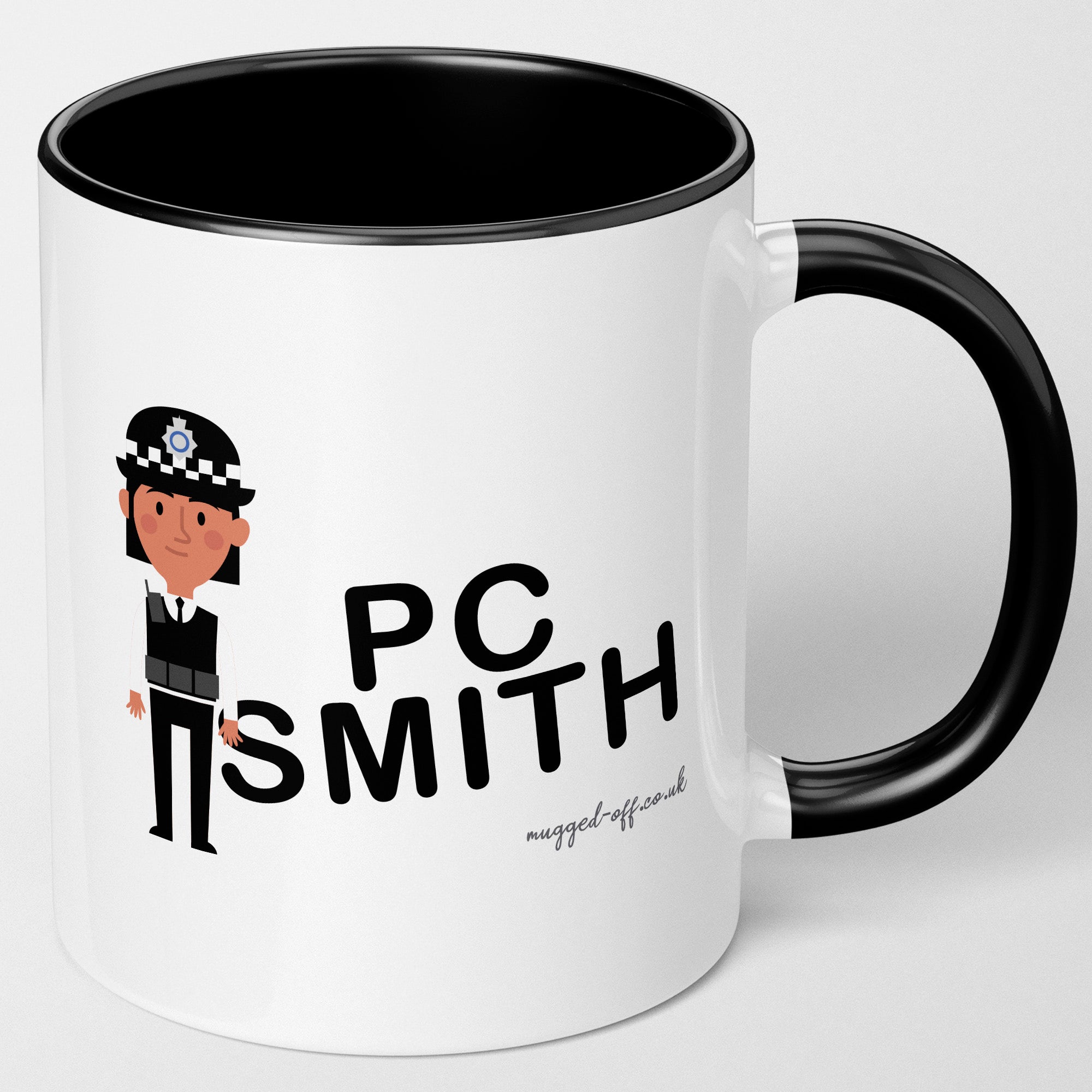 Personalised Policewoman Mug Any Name Any Rank Great Gift For WPC Fema ...