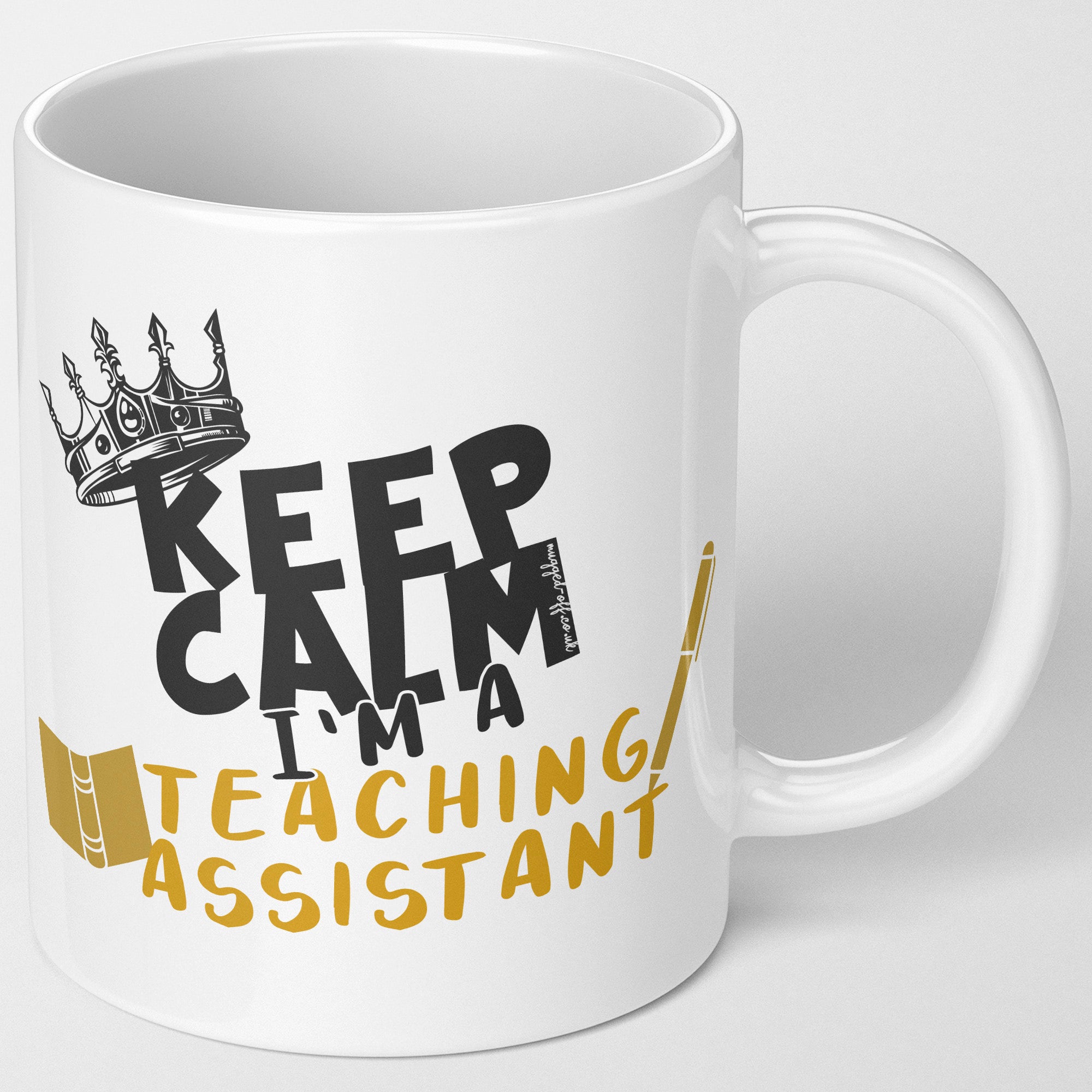 Keep Calm I'm A Teaching Assistant Mug Funny TA Gifts TA Thank You Gif ...
