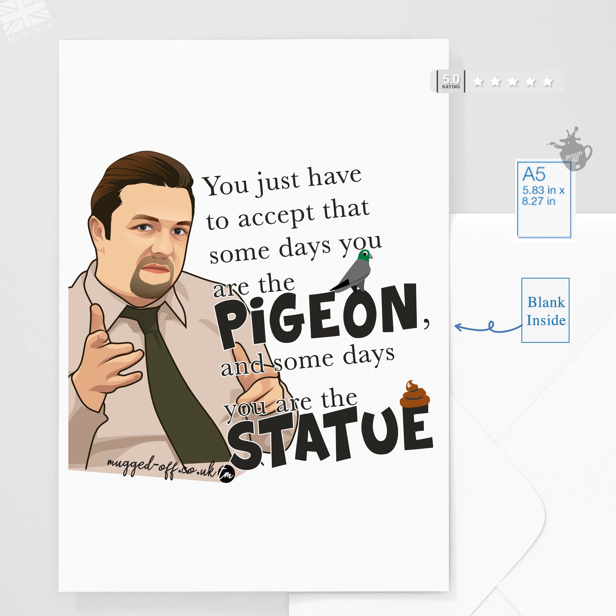 Leaving card Funny Boss Leaving card - Leaving card The Office David B ...